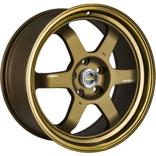 Llantas Aro 18X8.5 5X114.3 Et40 Rays Eng. Bronce (Set 4 Llantas ...